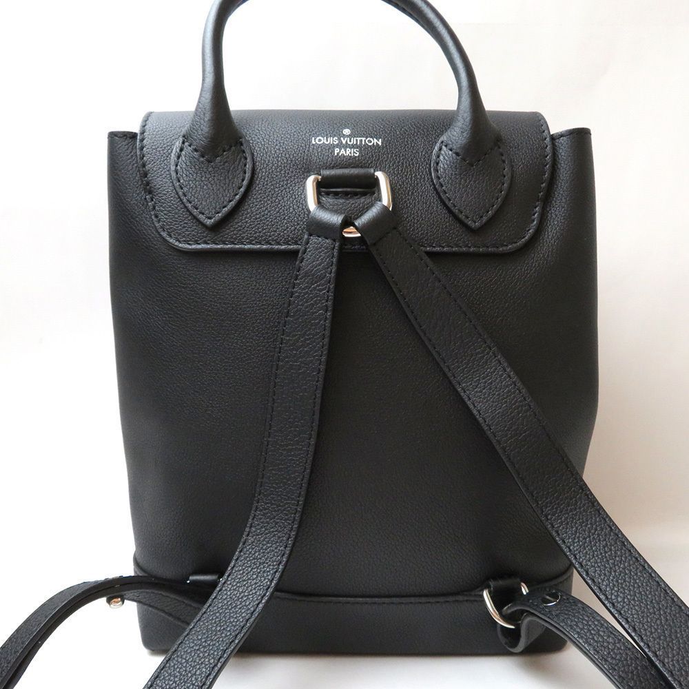 Louis Vuitton Lock Me Backpack Black Rucksack - Gem